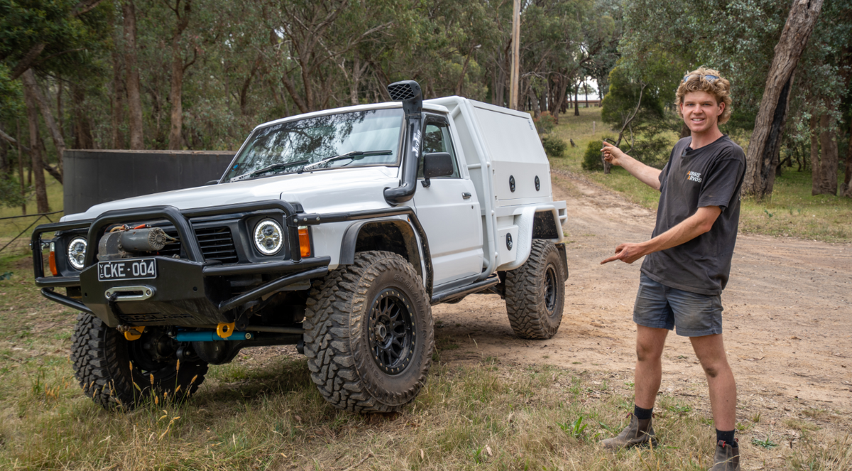 Aussie Arvos latest project: adding a 1600mm Canopy to the Patrol!