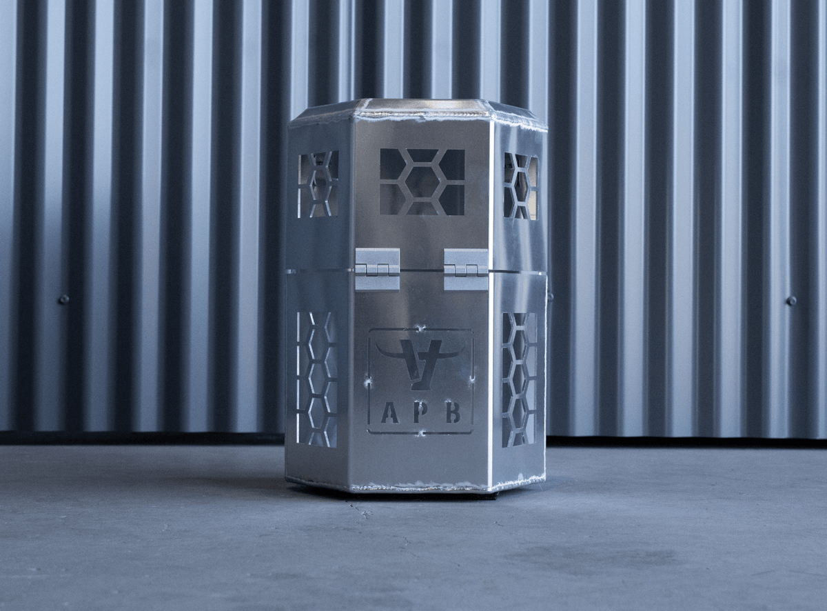 Lockable Gas Bottle Holder | Australian Performance Boxes | 4wd Storage