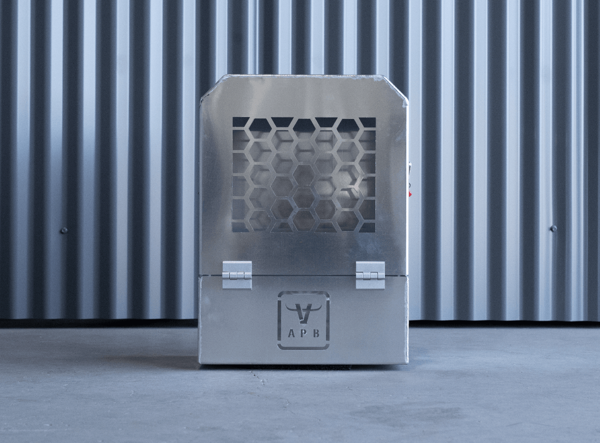 Lockable Jerry Can Holder | Australian Performance Boxes | 4wd Storage